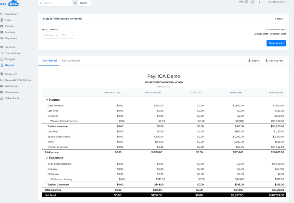 HOA Accounting Software Updates | PayHOA